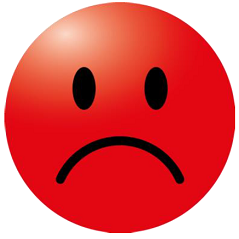 Corona sticker 'Smiley rood' - Menoor Bewegwijzering Zwijndrecht